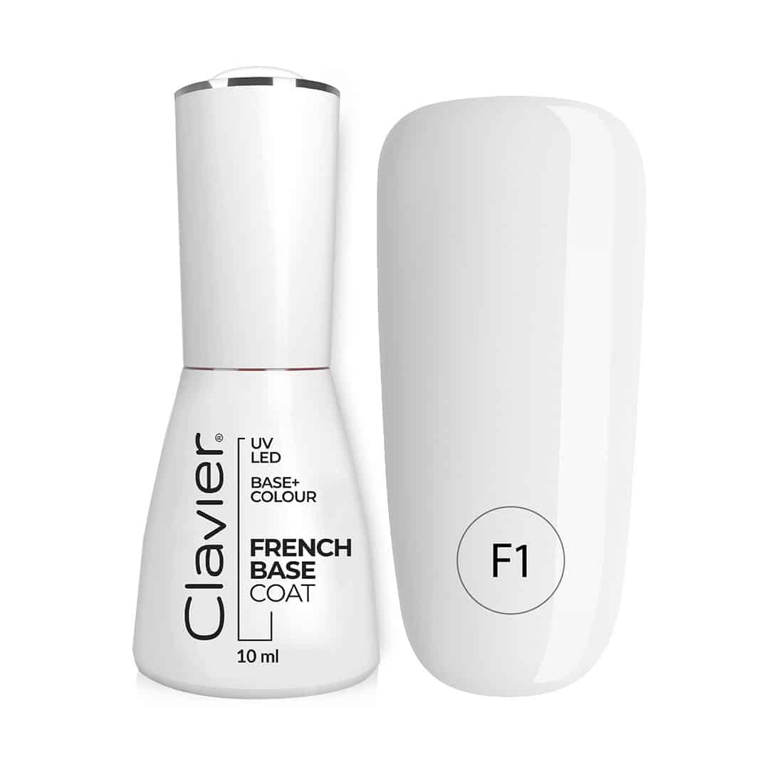 Bāze nagiem French Base Coat Clavier Milky Way 10ml.